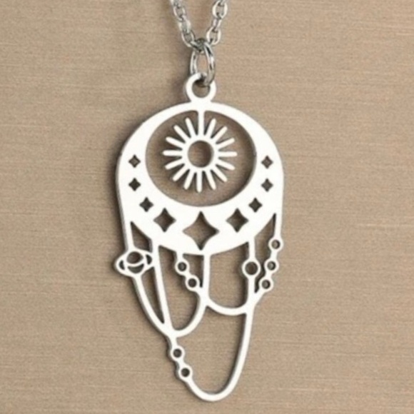 Jewelry | Sun Dripping Solar System Star Orbit Planets Chains Universe ...